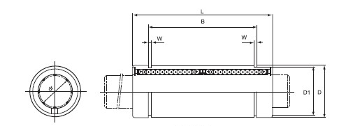 LME 8UU Linear Bearing - Buy LME 8UU Linear Bearing, LME 8UU, Linear ...